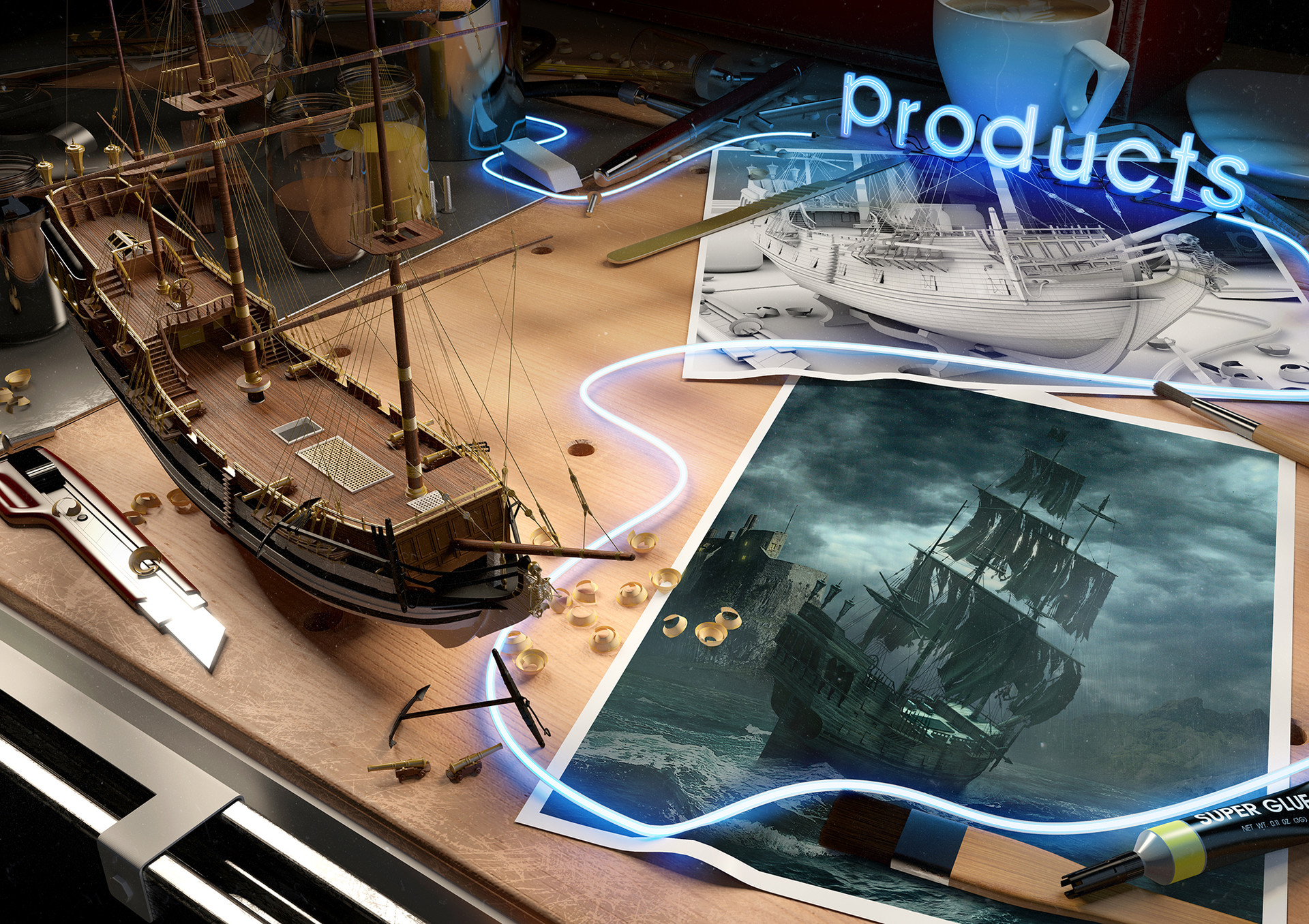 ArtStation - Miniture Portfolio