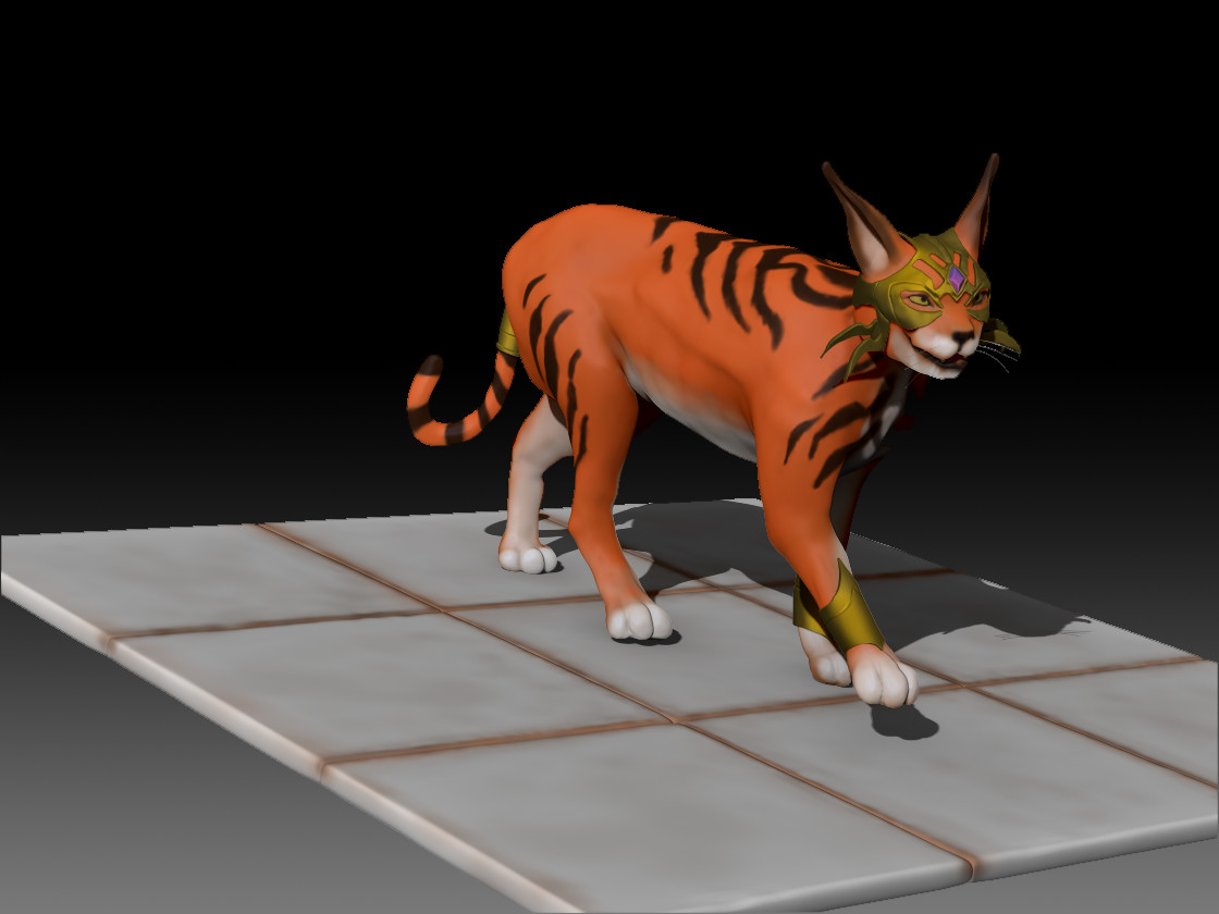 ArtStation - Trained Caracal