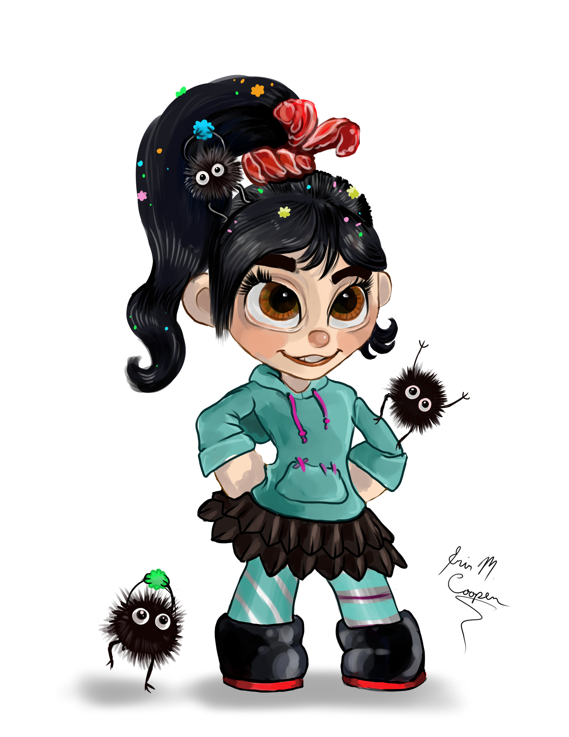 ArtStation - Vanellope and the Soots