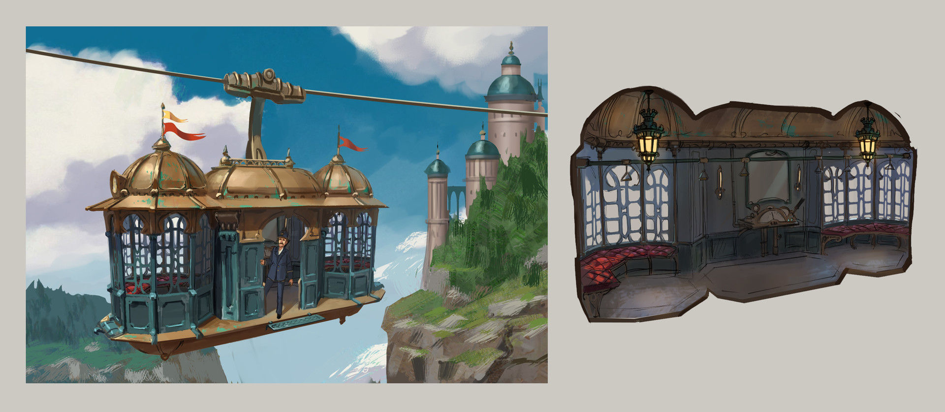 David Le Merrer - Concepts done in 2015 for Sansar, a social VR ...