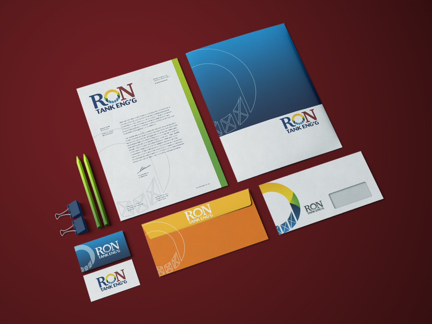 Michael Angelo De Chavez - Ron Tank Eng'g - Branding