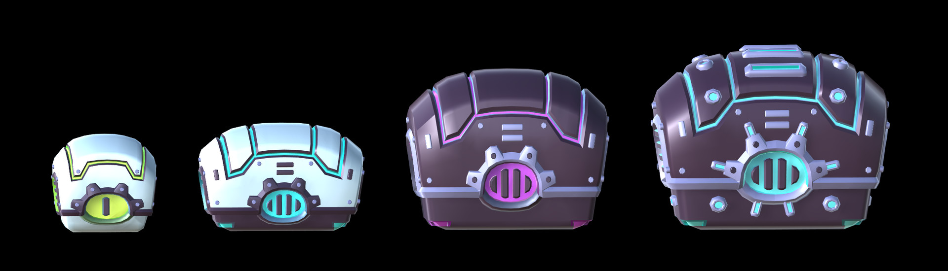 ArtStation - 3D Lootboxes - Modeling