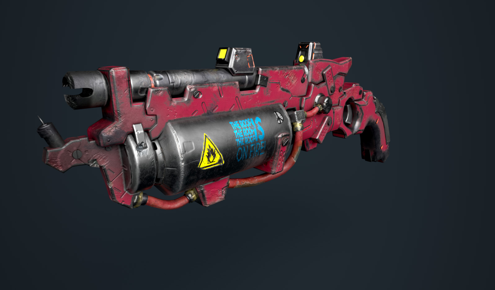 ArtStation - Mega Flamethrower