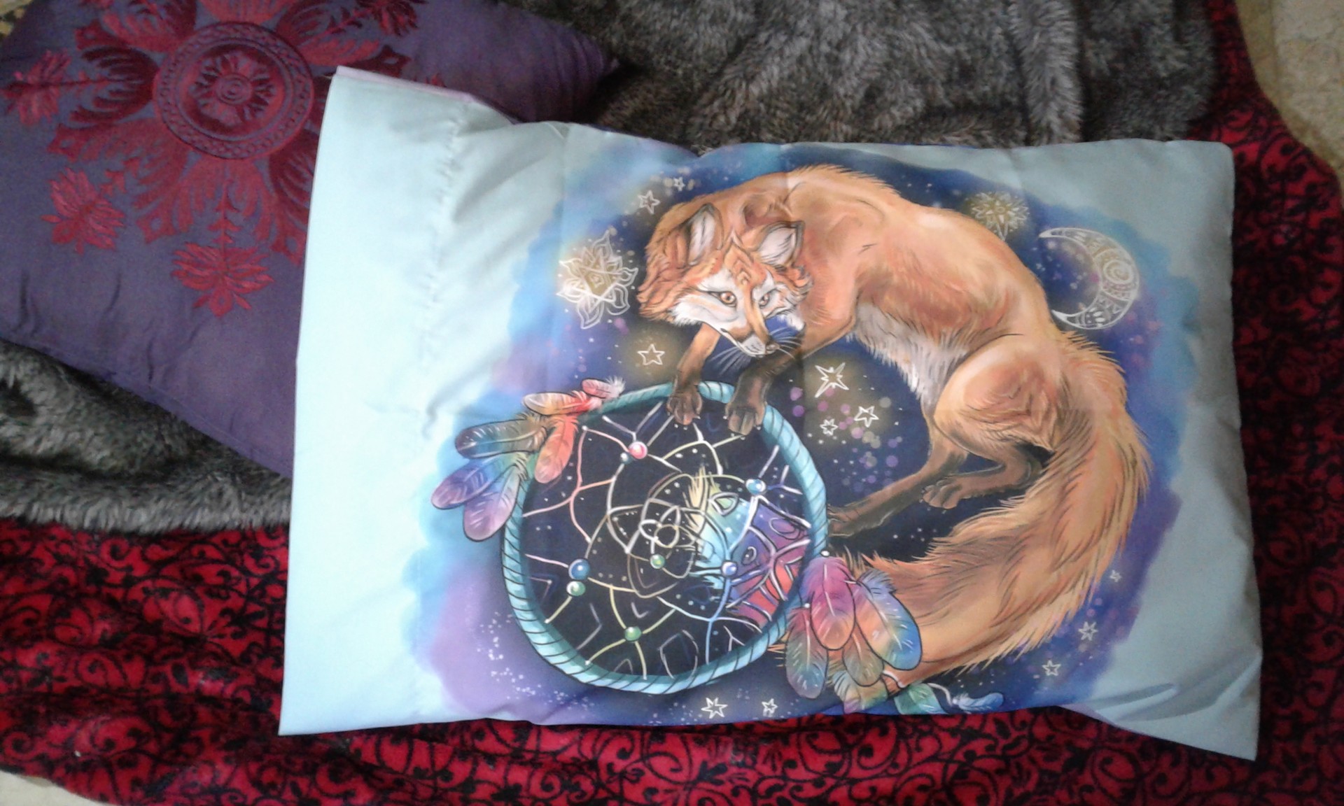 Erin Cooper - Dream Catcher Fox Pillowcase Gift Design