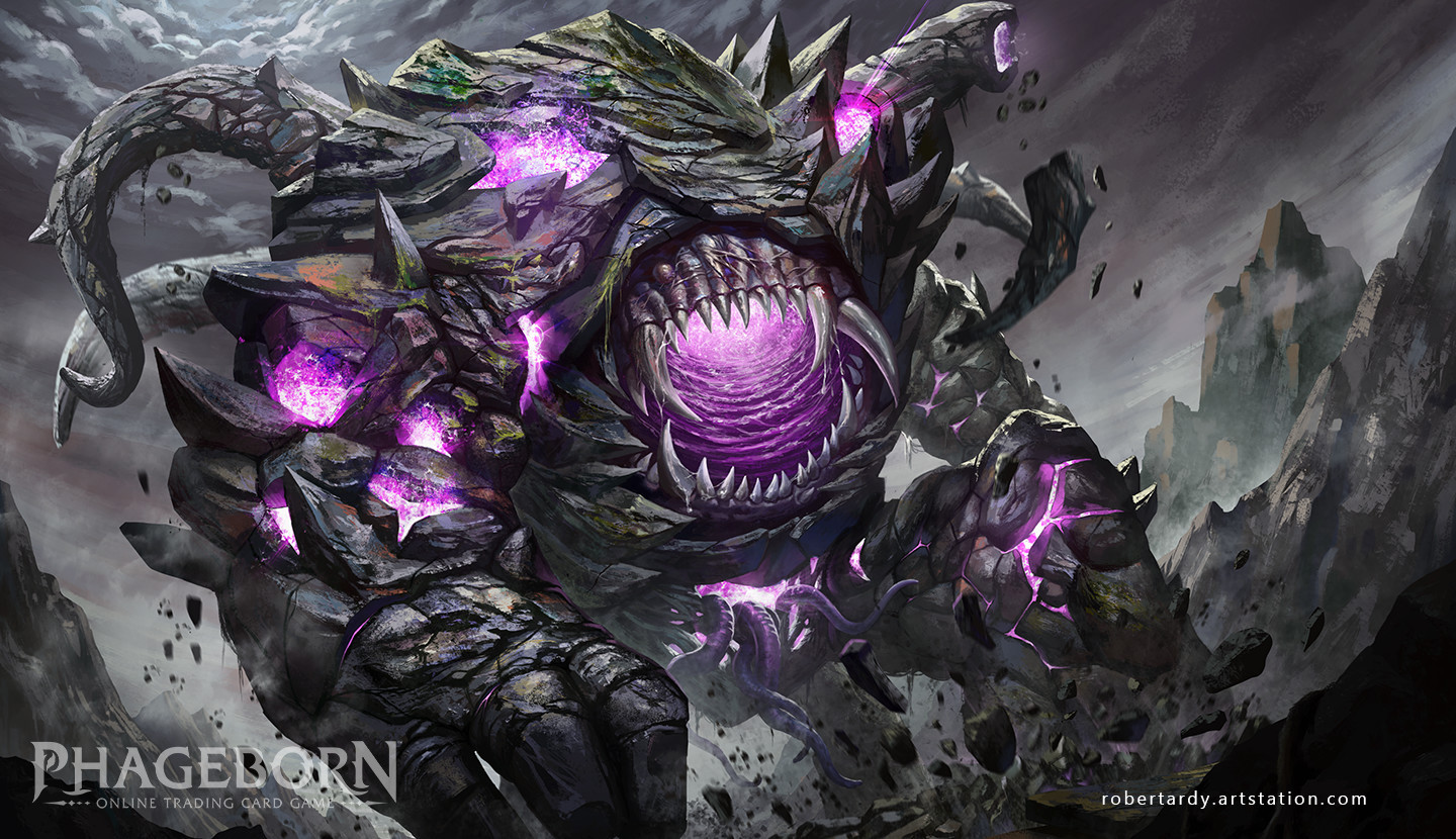 ArtStation - Golem - Phageborn TCG