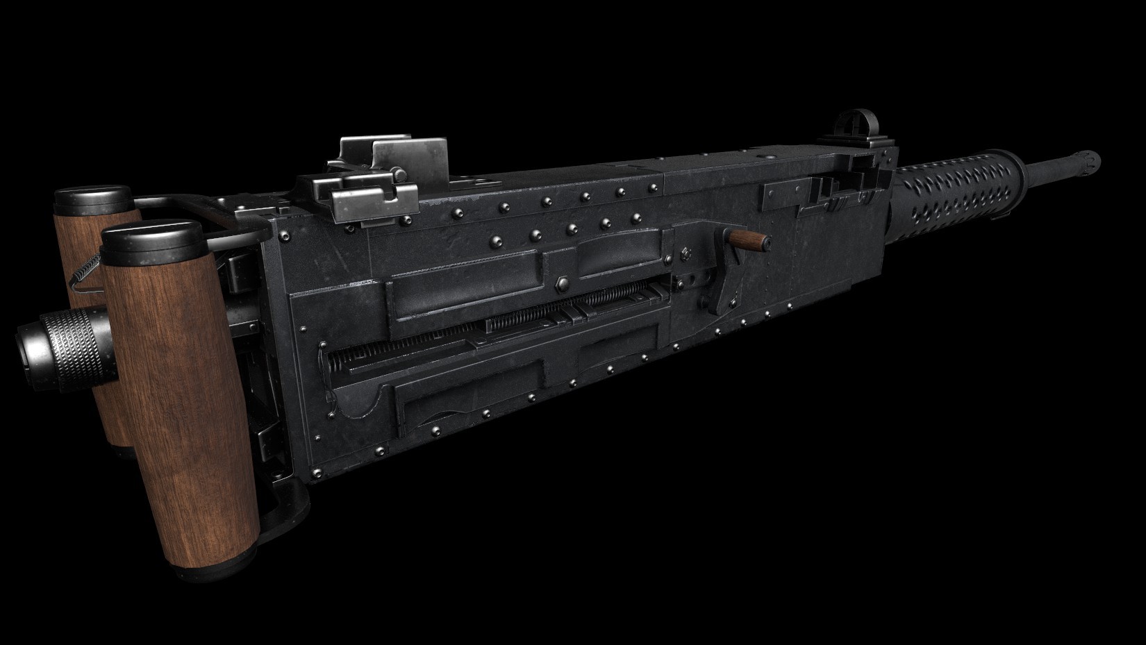 ArtStation - 50.CAL MACHINEGUN