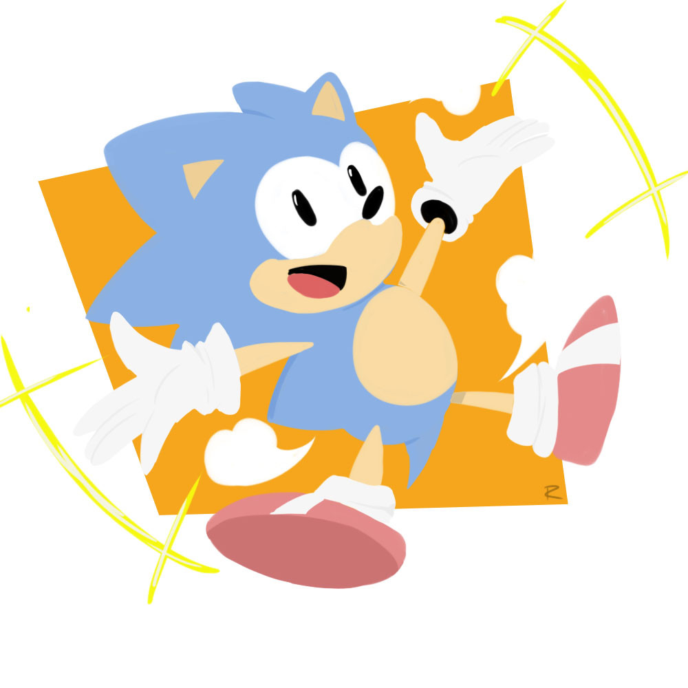 ArtStation - Sonic Illustration