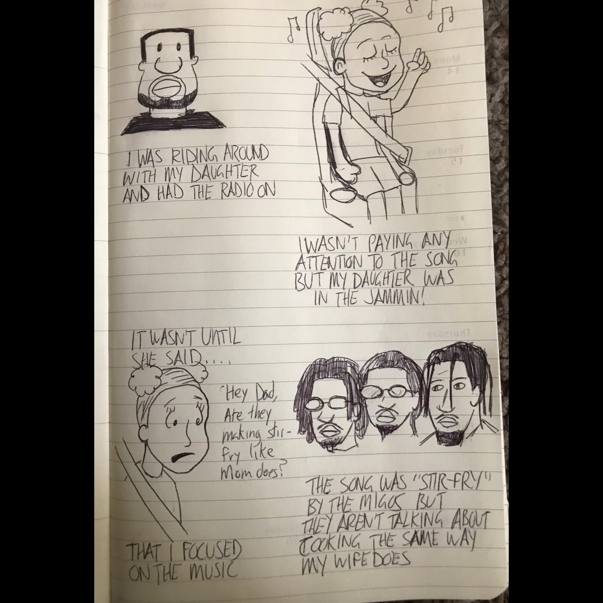 ArtStation - Composition Book Chronicles Presents “In the kitchen...stirfry