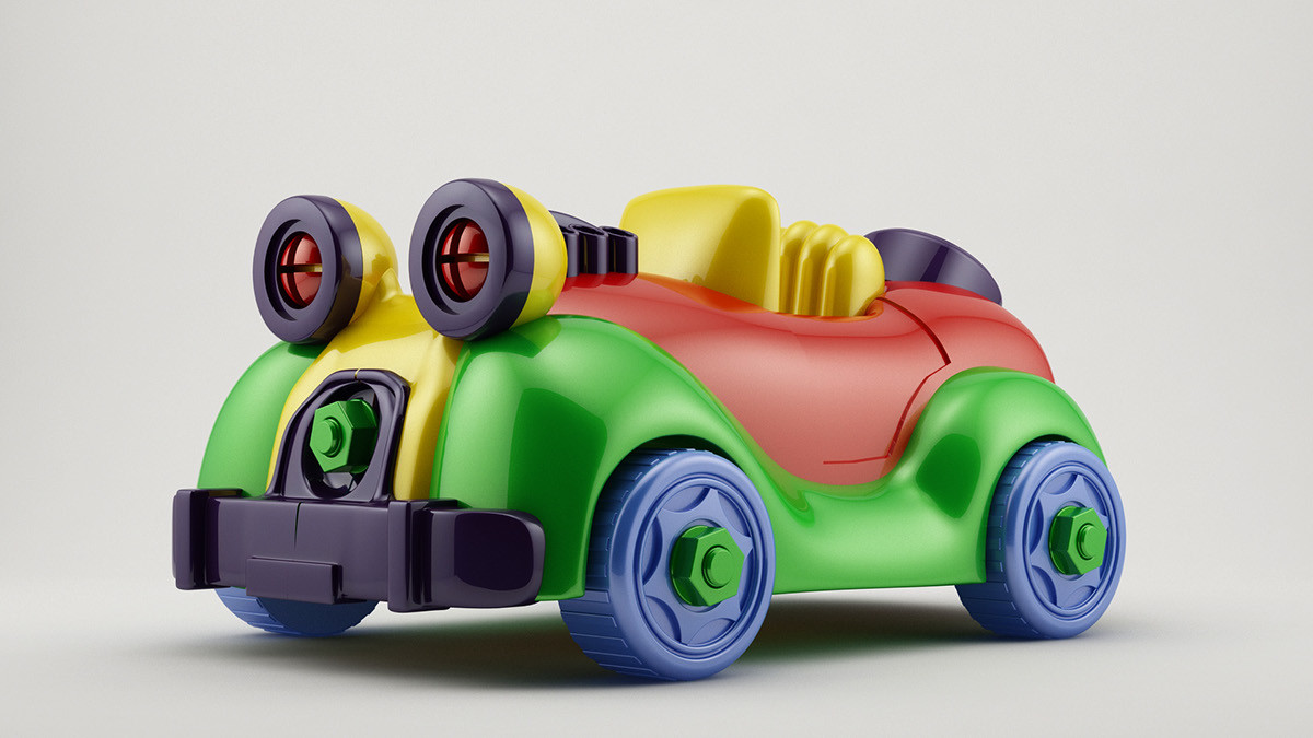 ArtStation - Toy Car - Practice