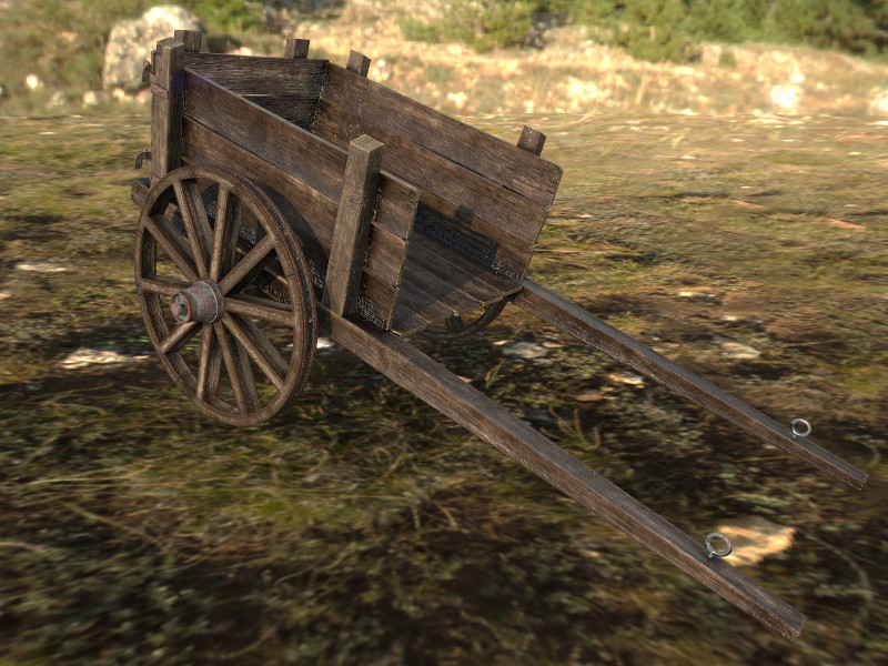 ArtStation - Cart medieval