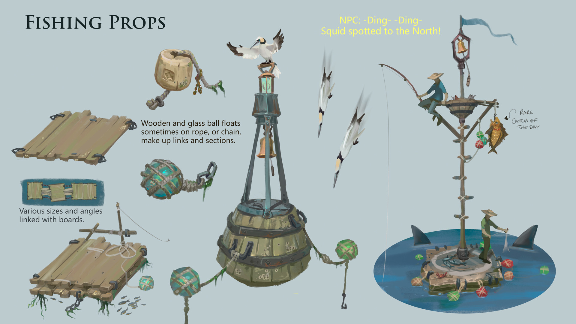 ArtStation - Deep Sea Fishing Update!