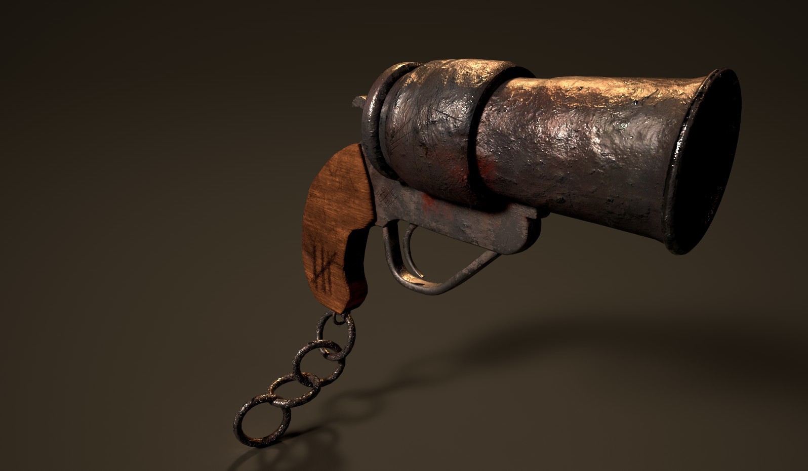 ArtStation - Old Flare Gun