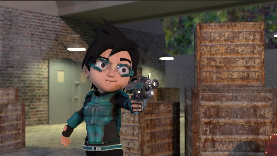 ArtStation - Agent 43 Aka "Aim-bot"