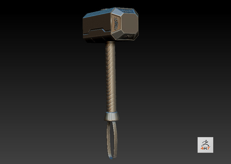 ArtStation - Thor_hammer