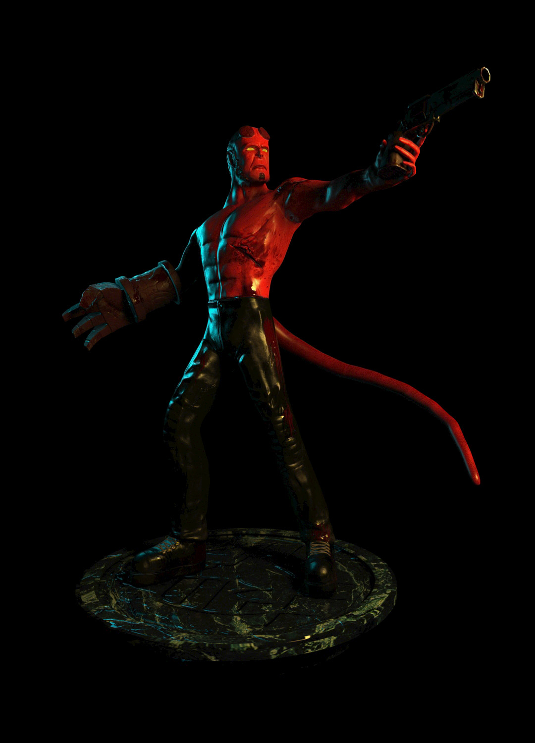 ArtStation - Hellboy Model