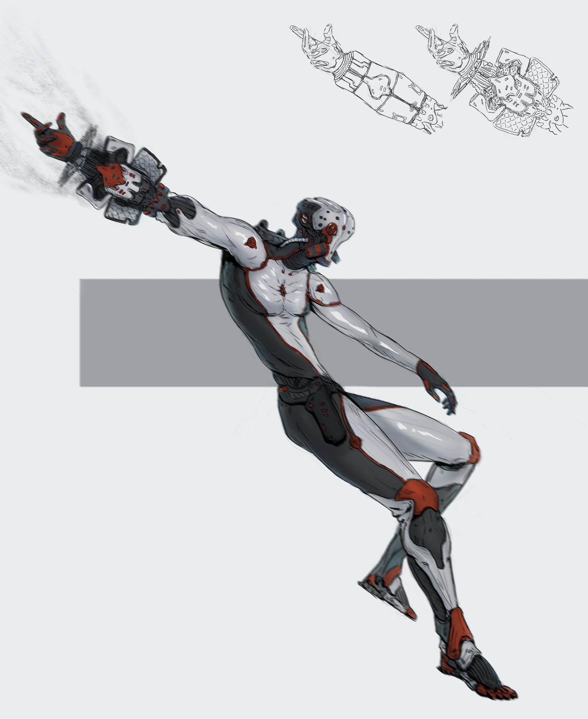 ArtStation - Sci fi Hacker concept 2