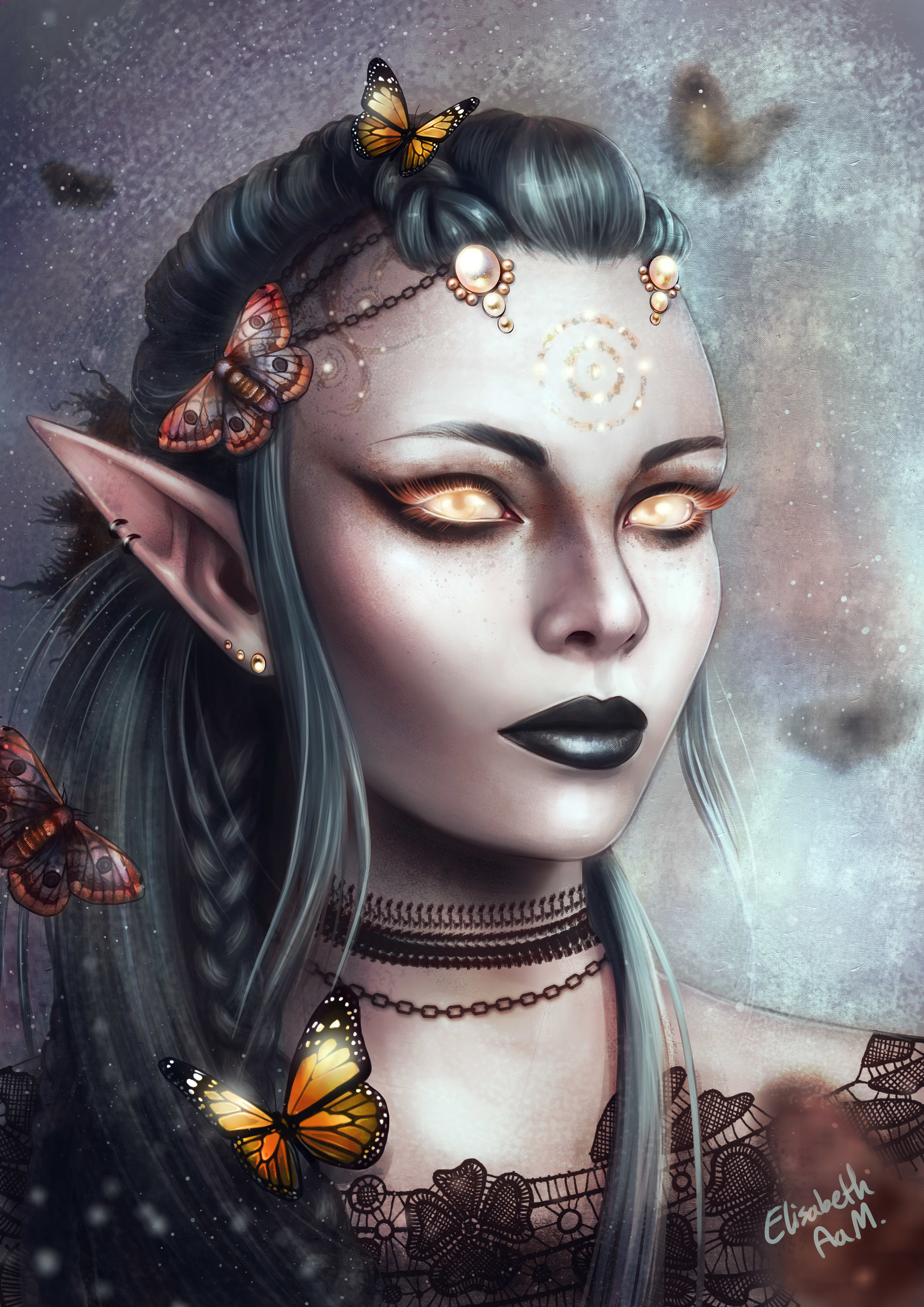 ArtStation - Shadow Elf