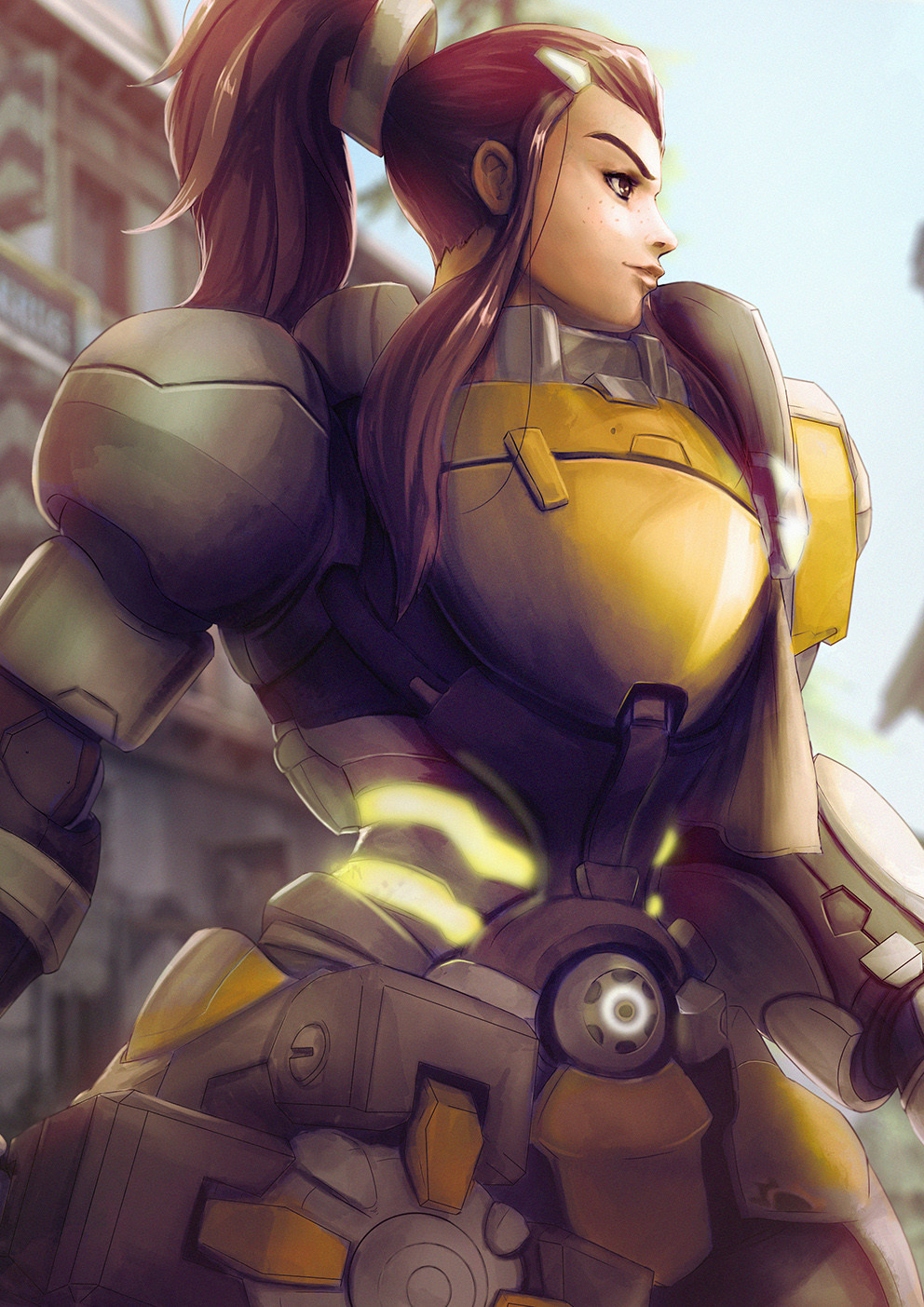 ArtStation - Overwatch - Brigitte Lindholm