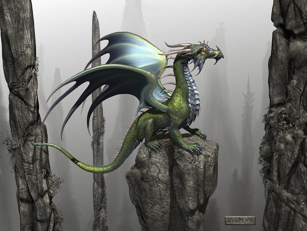 ArtStation - Dragons Pole