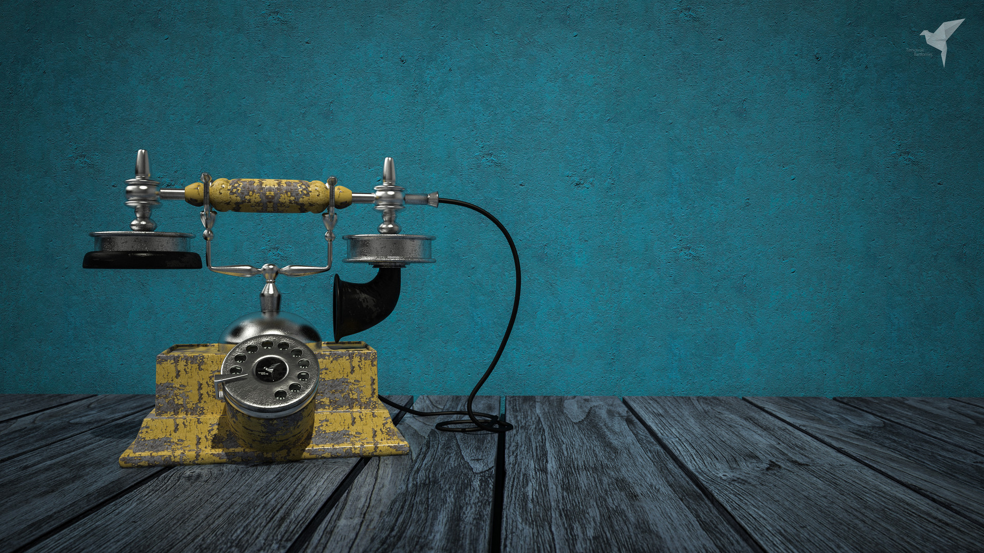 ArtStation - Old-fashioned telephone