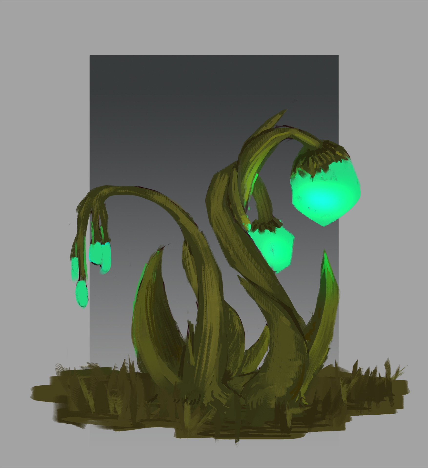 Alex Sebesten - Foliage concept art