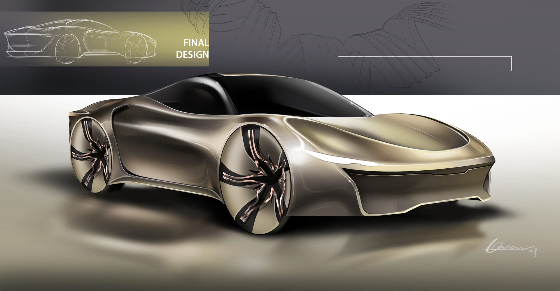 ArtStation - Sports Car Concept