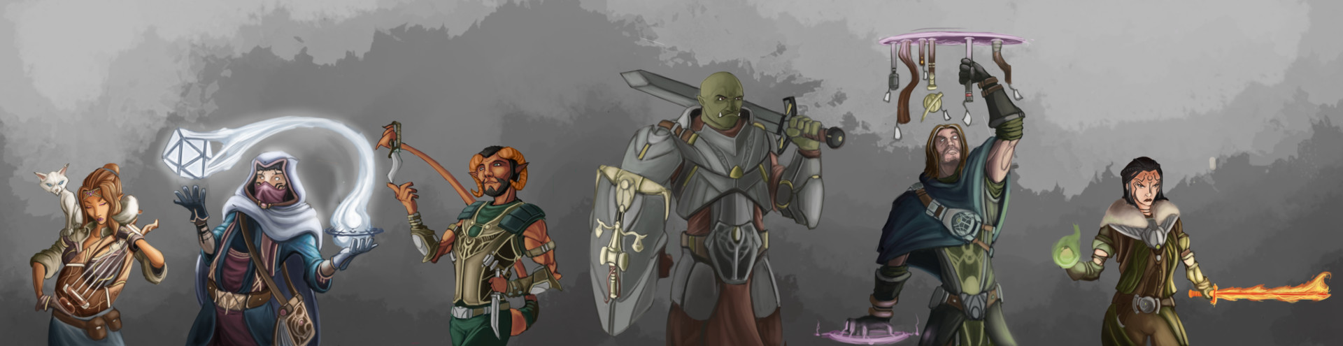 ArtStation - DnD 6 Character Commission