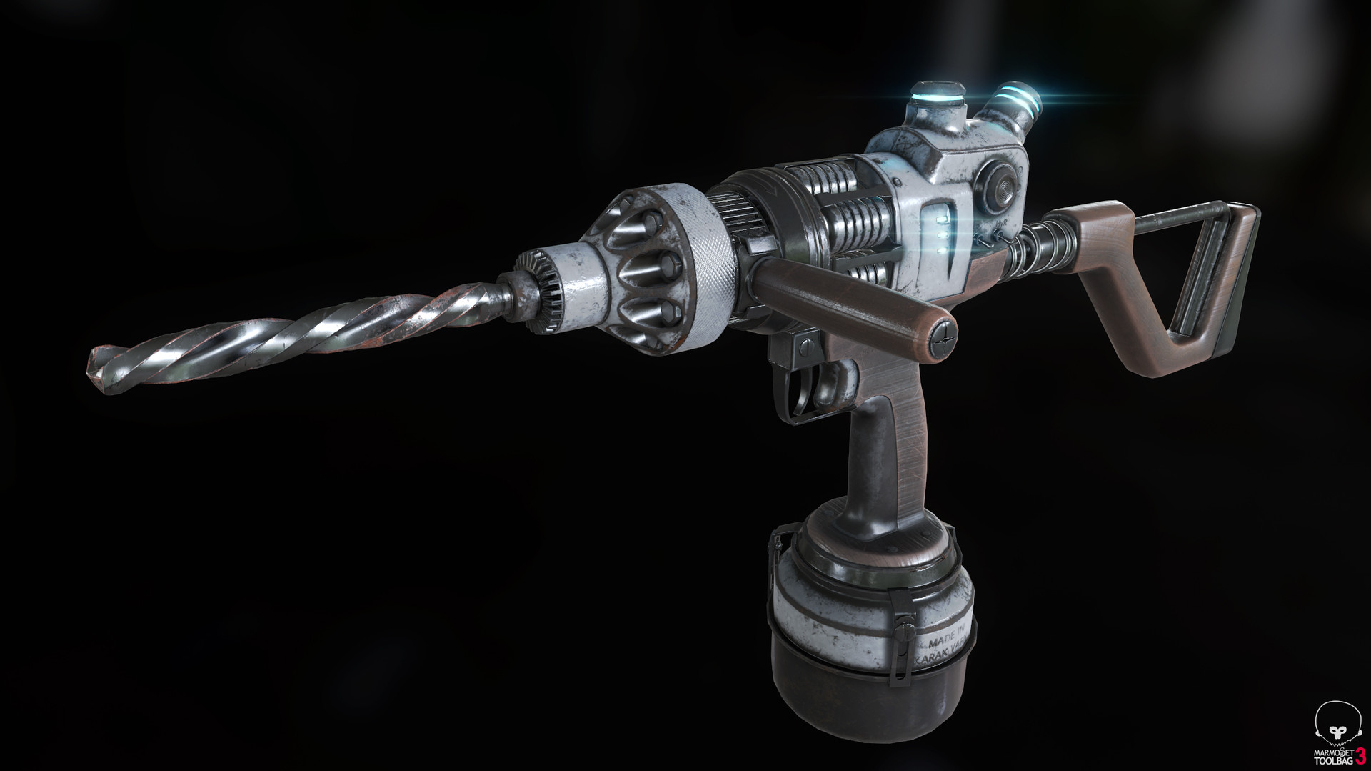 ArtStation - Dwarf Power Drill