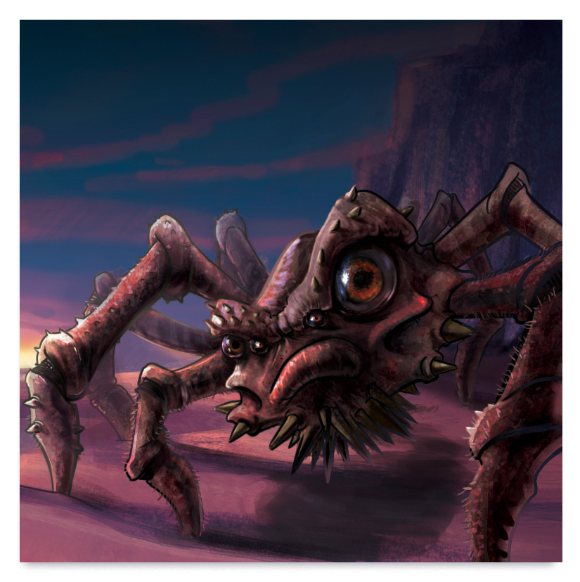 ArtStation - Vikings in Space Monster