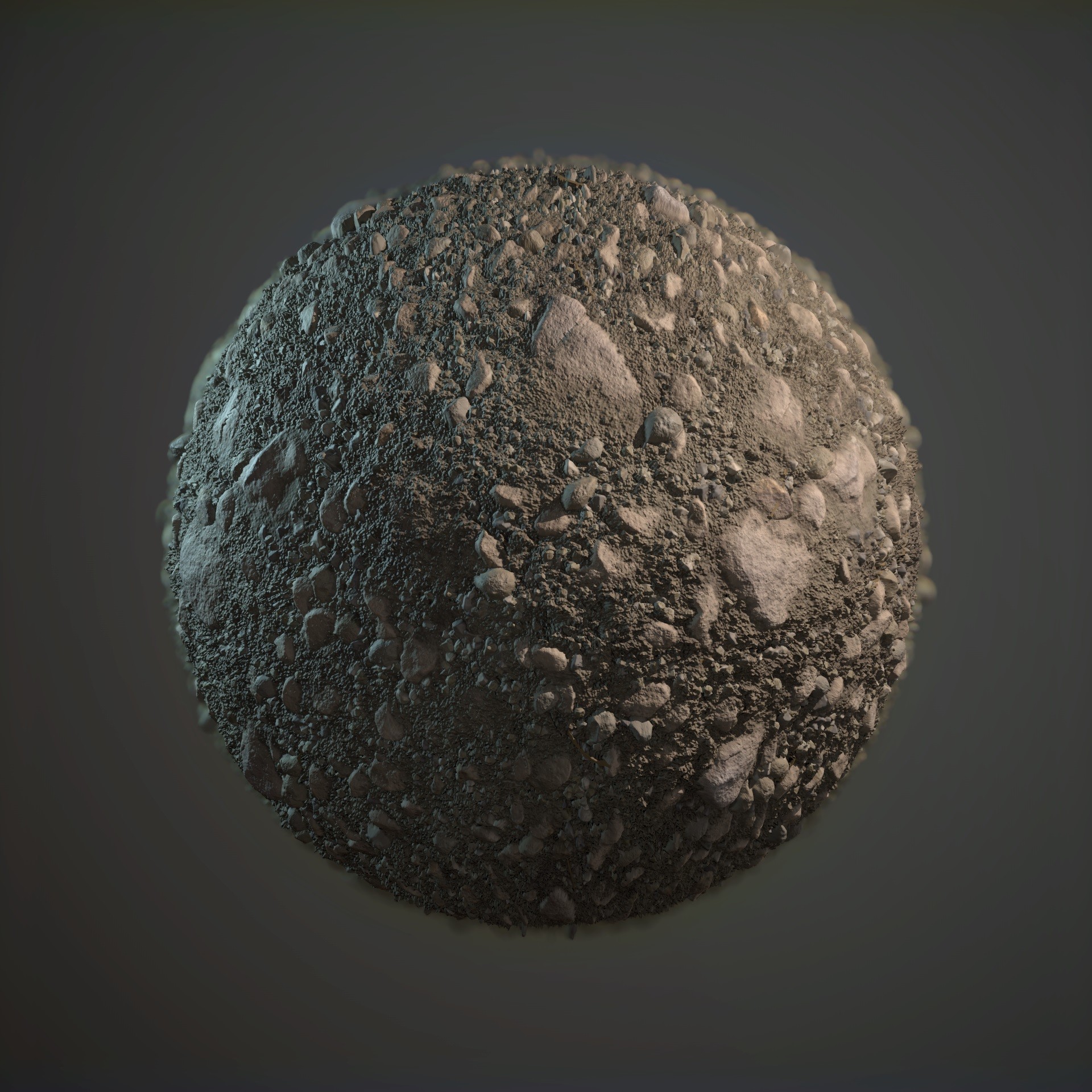 ArtStation - Rocky Ground - Substance Designer Material