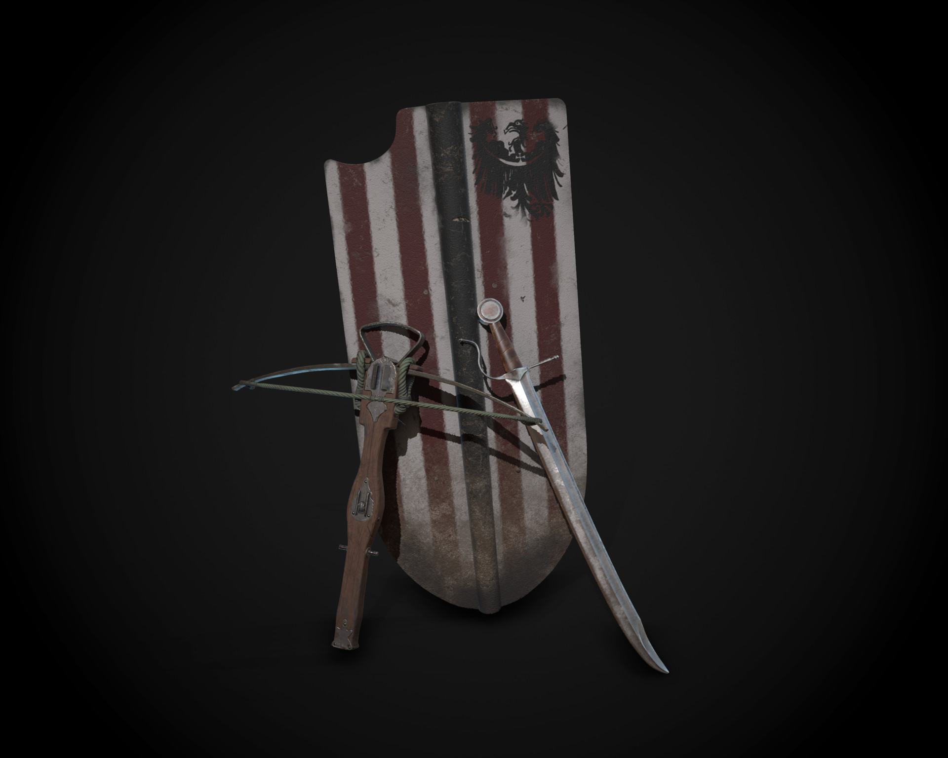 ArtStation - Medieval weapons, Ivan Omelchenko