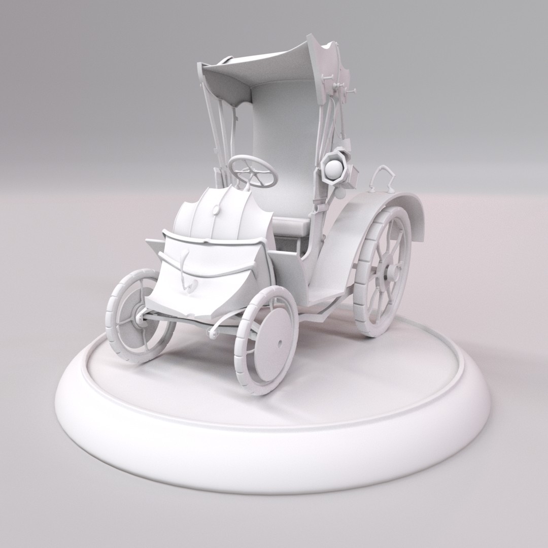 ArtStation - Steampunk Cart