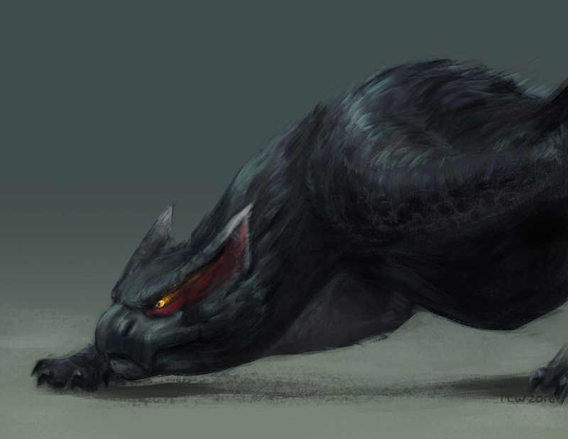 ArtStation - Prowling Nargacuga