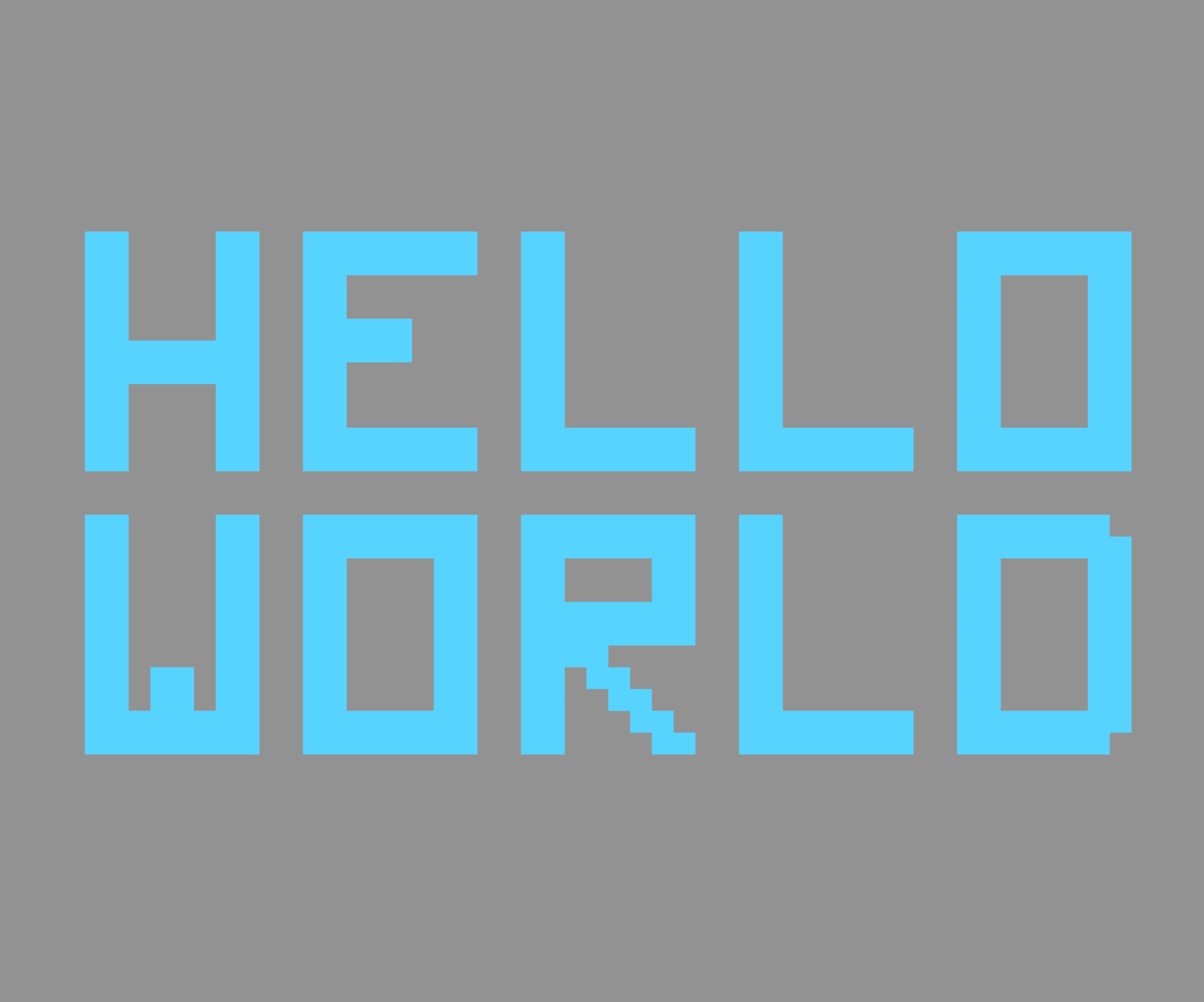 ArtStation - "Hello World"