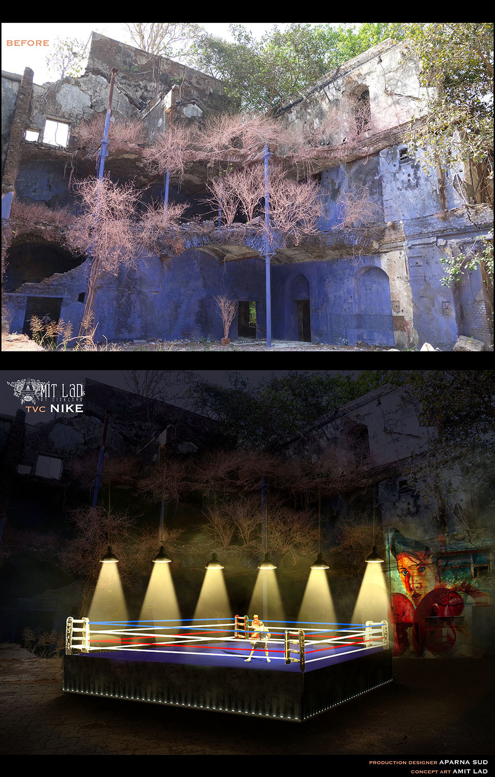 ArtStation - nike TVC DADADADING concept design 4