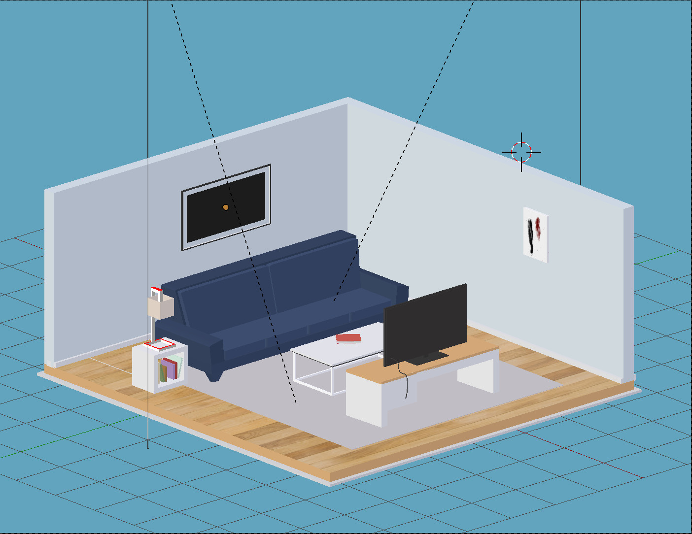 Emilio Rios - Living Room Update Render