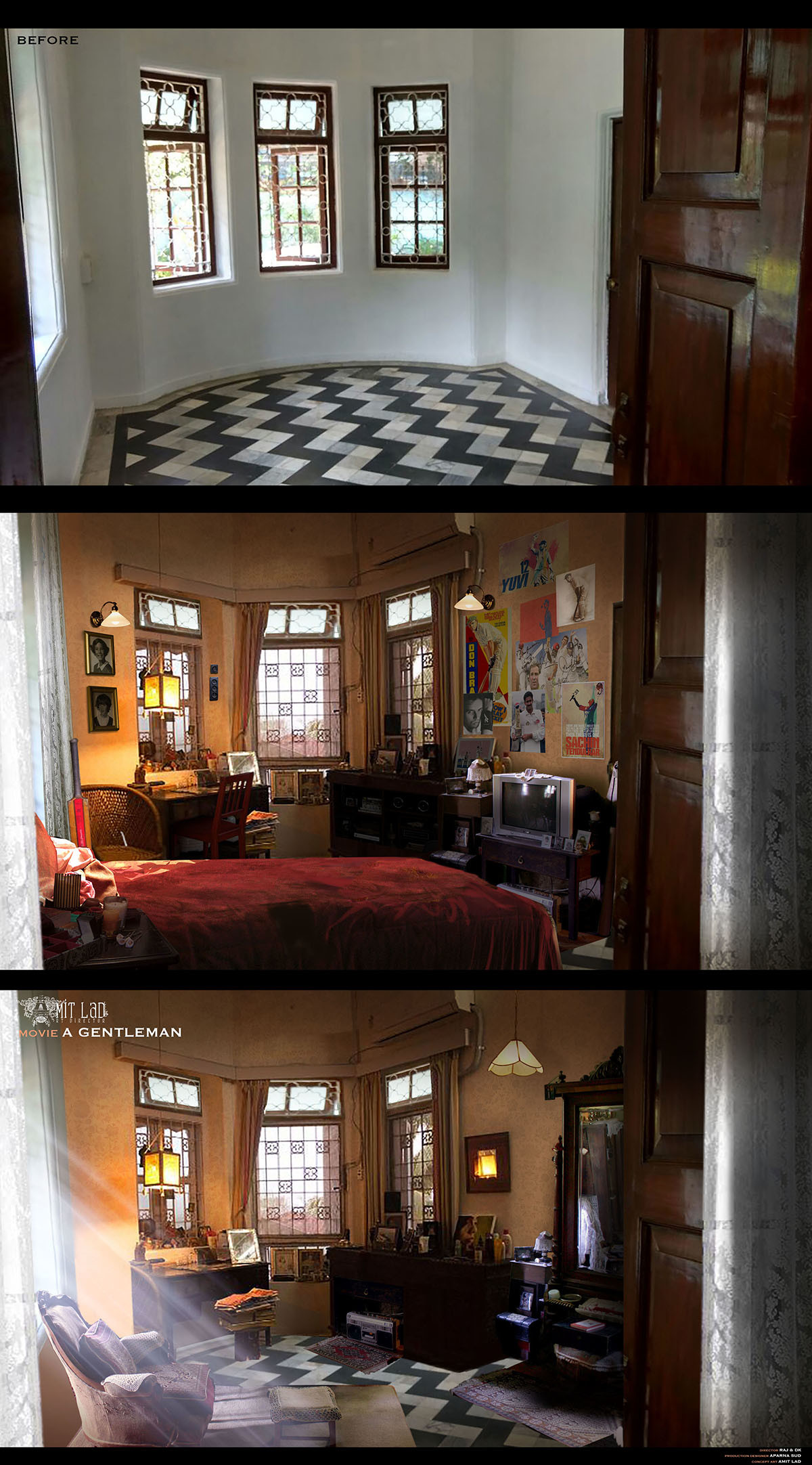 ArtStation - MOVIE A GENTLEMAN - SET CONCEPT ART