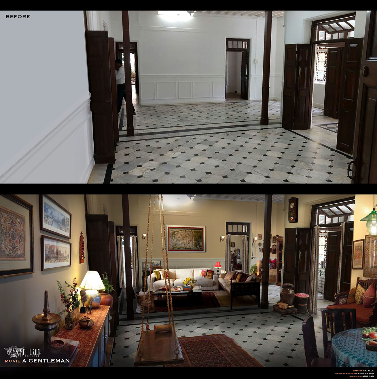 ArtStation - MOVIE A GENTLEMAN - SET CONCEPT ART