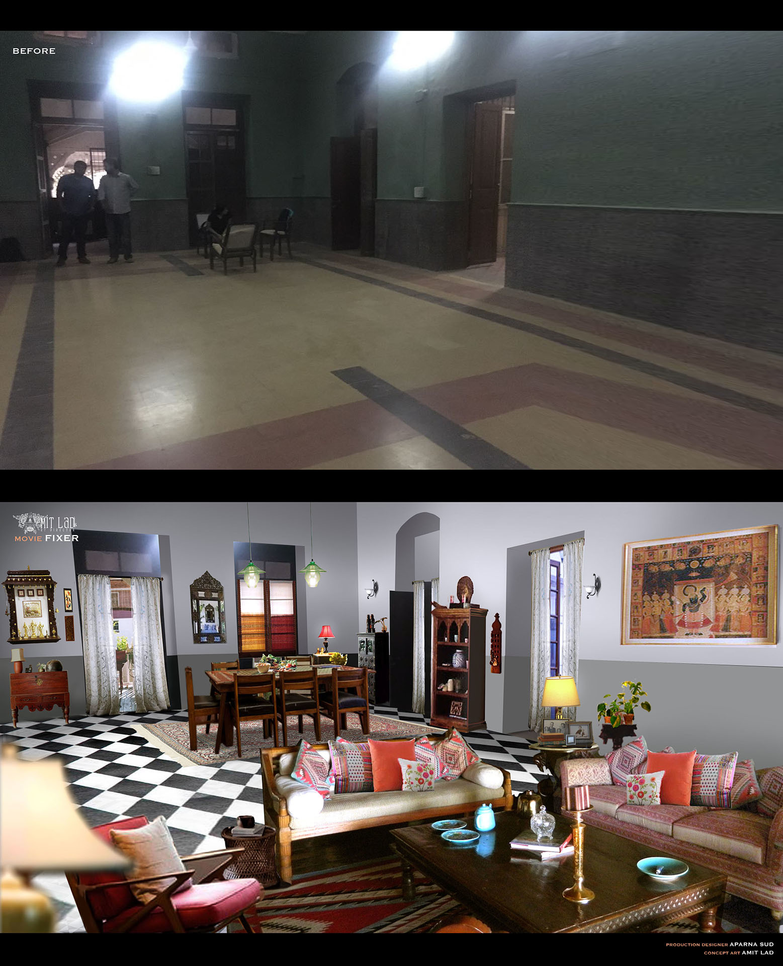 ArtStation - MOVIE A GENTLEMAN - SET CONCEPT ART