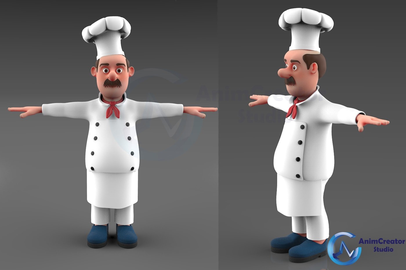 ArtStation - Chef_Character_Designing