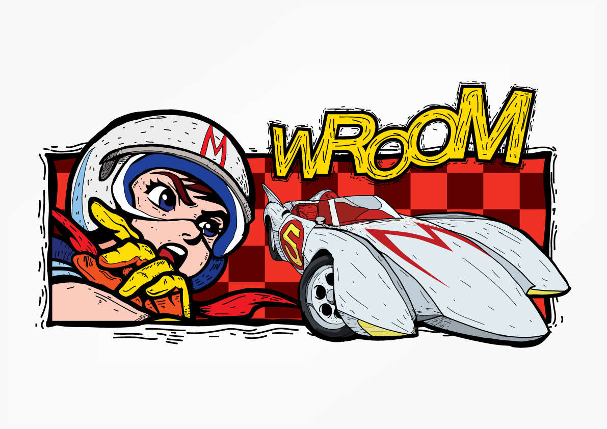 Speed Racer Cartoon Wallpaper
