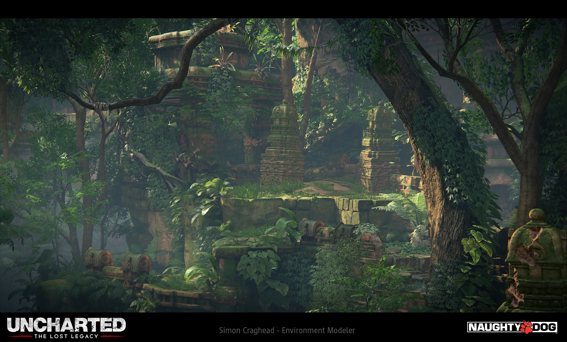 Simon Craghead - Uncharted: The Lost Legacy (E3 gameplay demo)