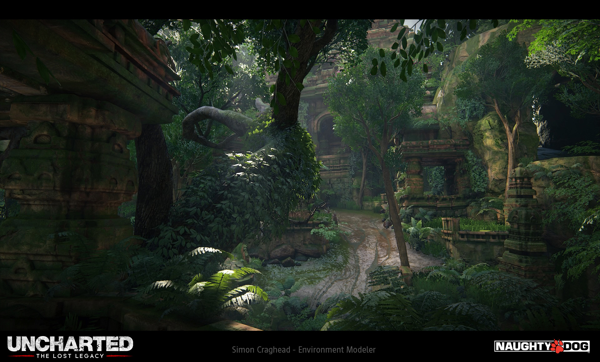 Simon Craghead - Uncharted: The Lost Legacy (E3 gameplay demo)