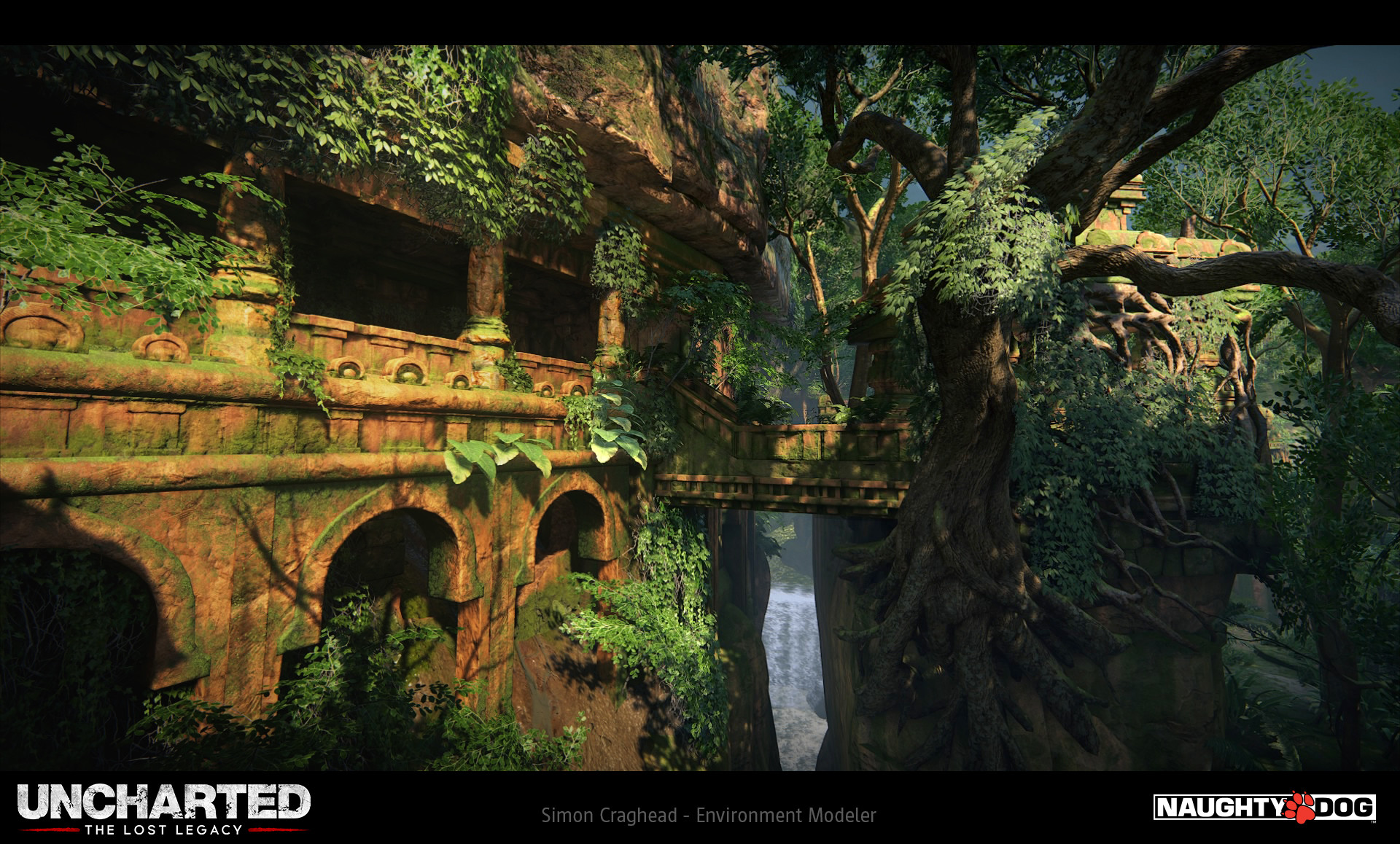 Simon Craghead - Uncharted: The Lost Legacy (E3 gameplay demo)