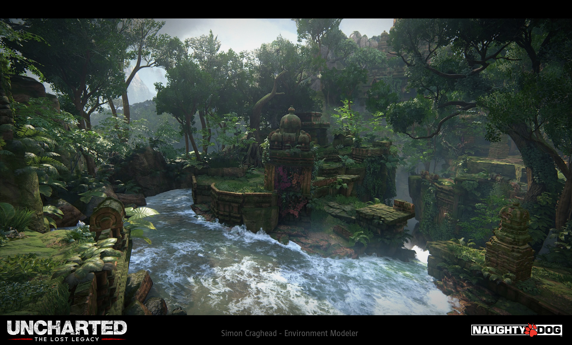 Simon Craghead - Uncharted: The Lost Legacy (E3 gameplay demo)