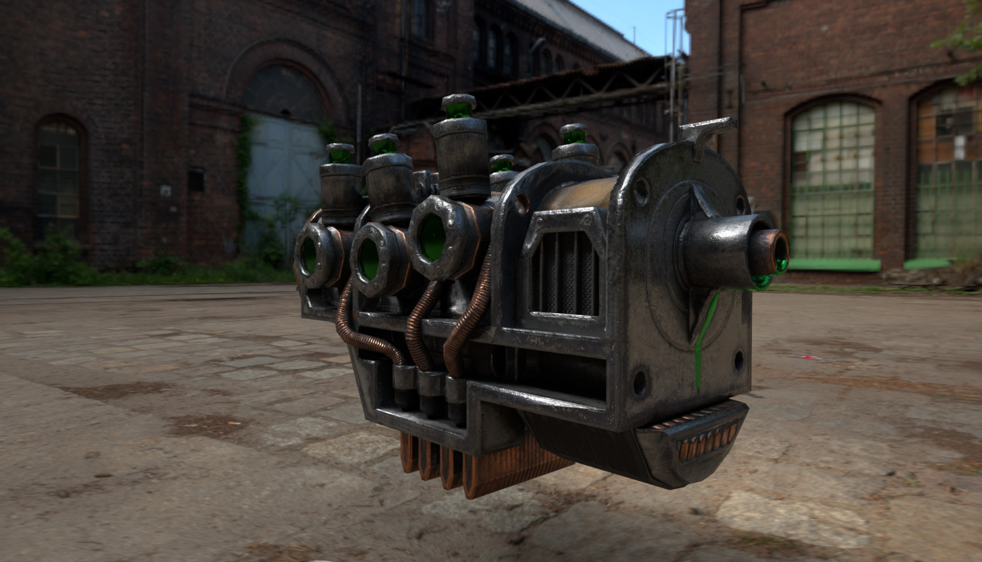 ArtStation - Fallout Plasma Gun Texturing 2
