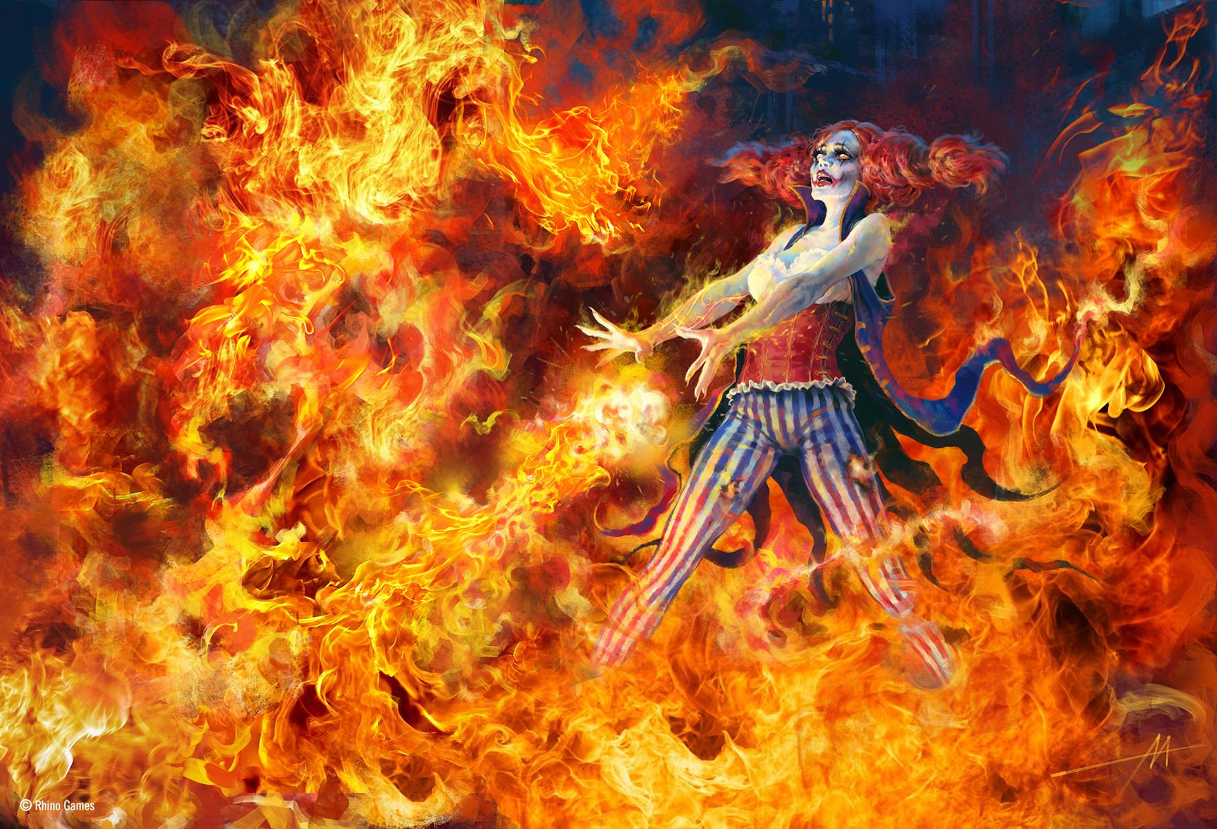 ArtStation - Mythgard. Reckless Vulcanist