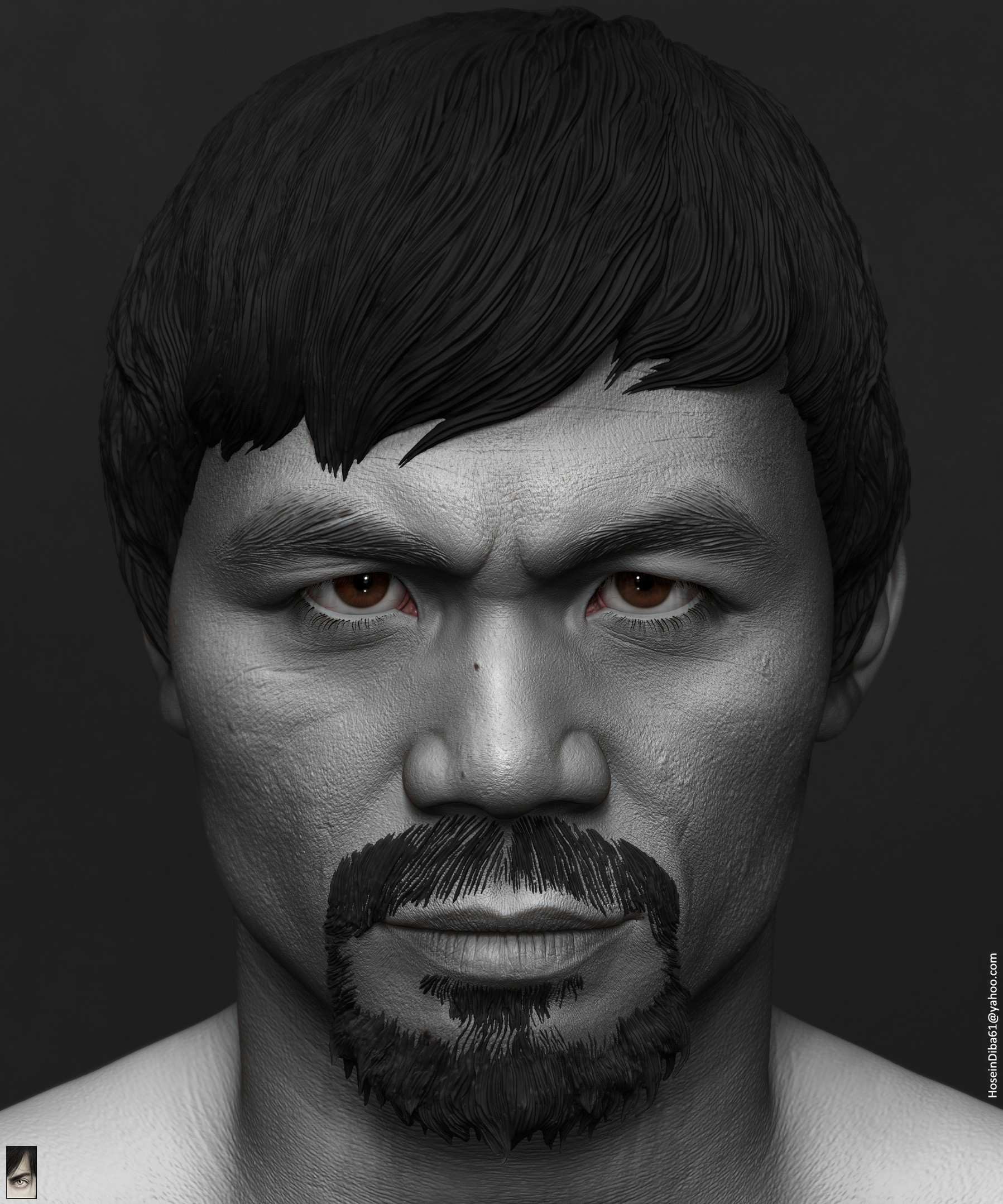 Manny Pacquiao Logo Black And White