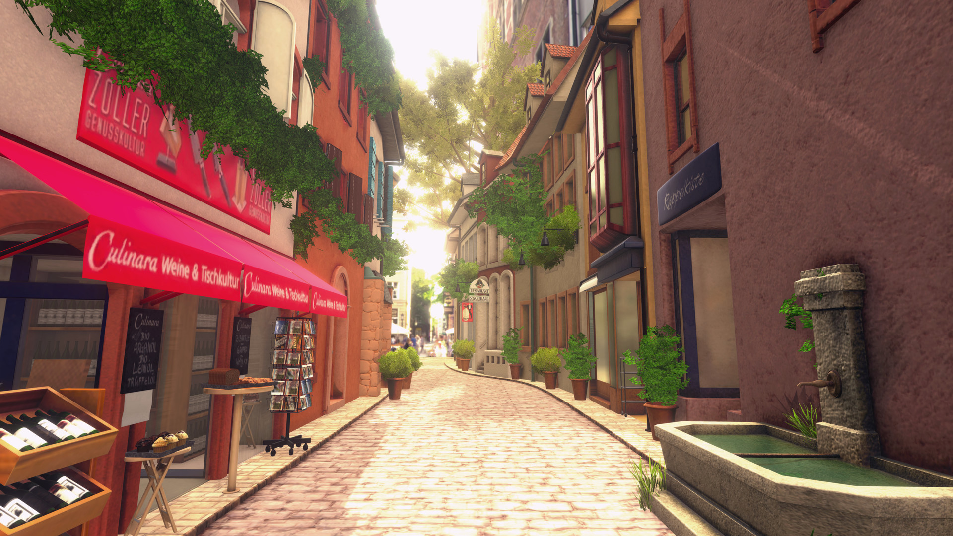 ArtStation - Sunny Alley