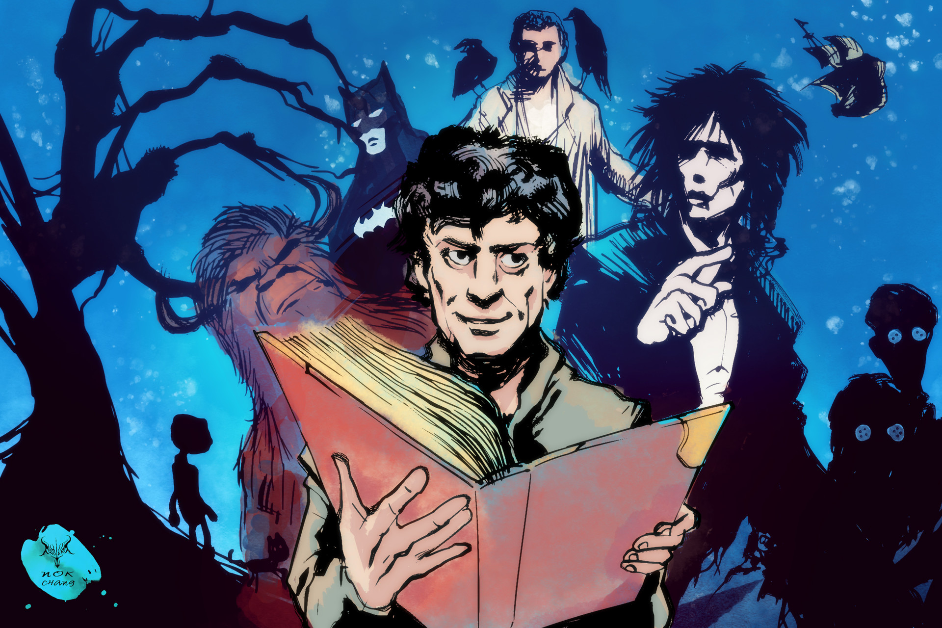 ArtStation - Neil Gaiman